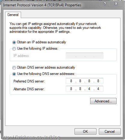 Google Public DNS for faster and safer browsing